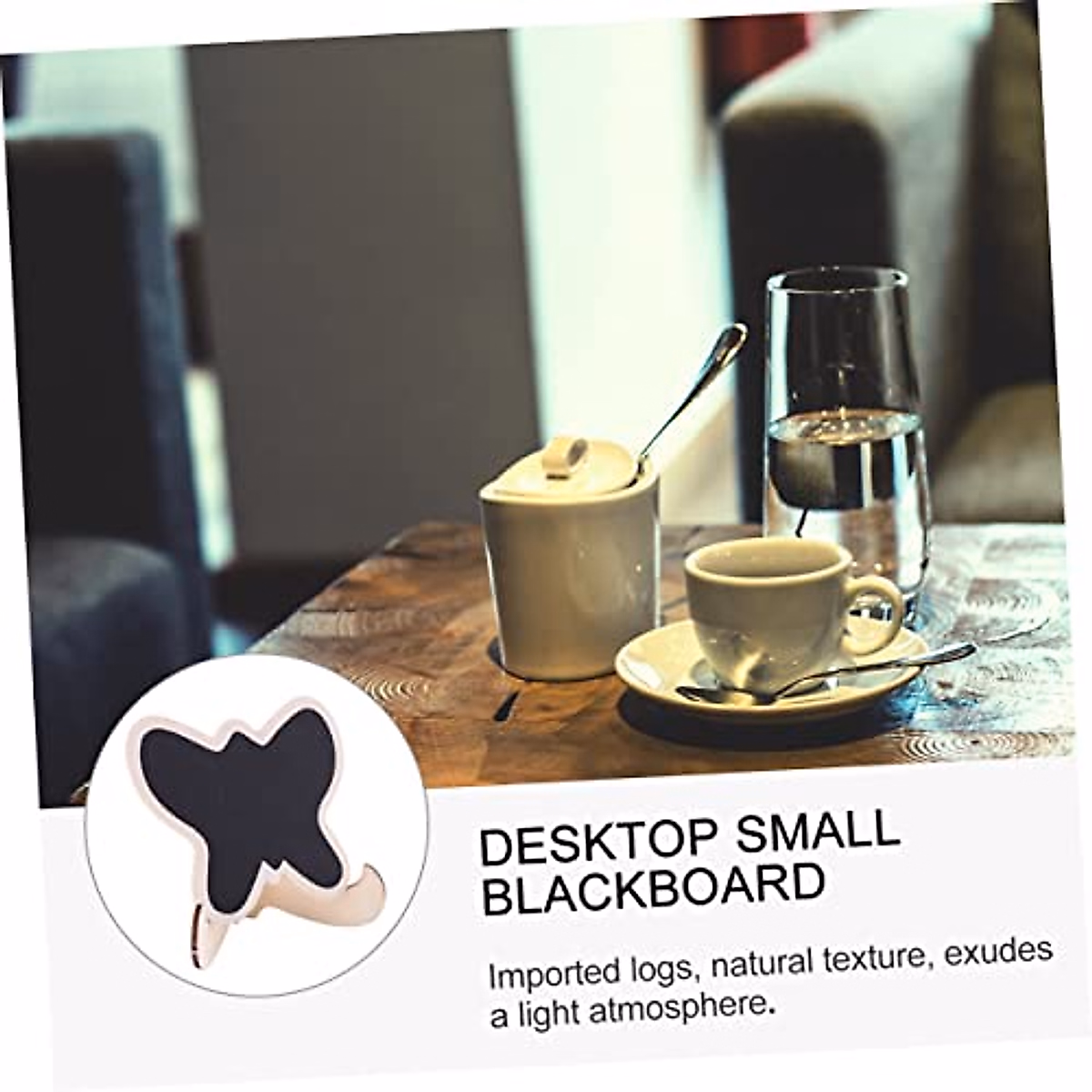 Wedding Decor Display Blackboard s Wedding Decoration Desk Topper Display Chalkboards Mini Blackboard Message Blackboard Wooden Chalkboards Blackboard Decoration Ornaments 10 Pcs