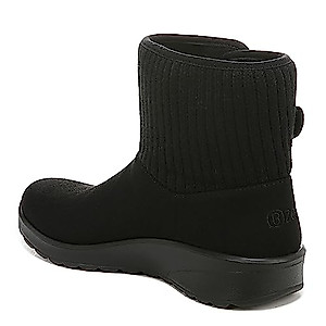 BZees Womens Gloria Ankle Boot Black 10 M