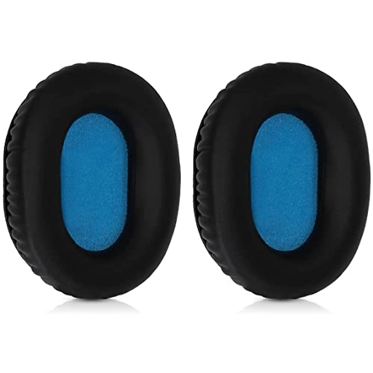 Replacement Ear Pads and Headband Cushion Pad Repair Parts Compatible with Sennheiser HD8 HD7 DJ HD6 Mix (Black and Blue)