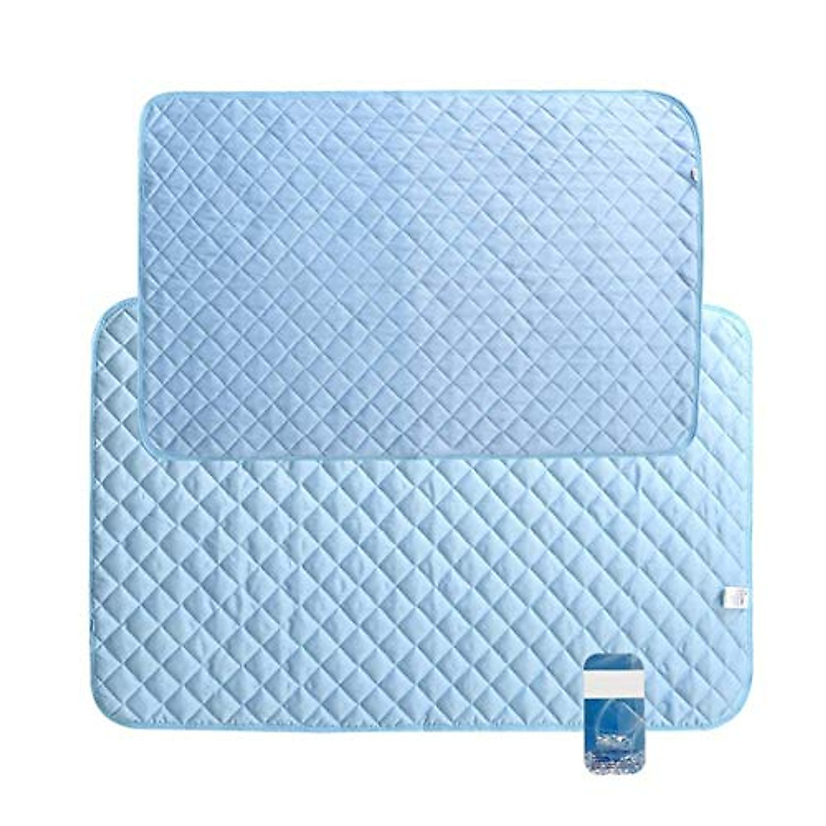AGradify Large Ice Silk Cool Pet Bed Sofa Cushion Suitable for All Pets Puppy Mat Summer Dog Mat Ice Mat Pet Supplies (Color : L, Size : S)