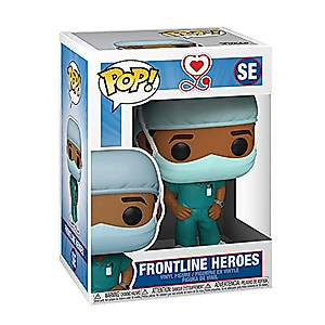 Funko Pop! Heroes: Front Line Worker- Male Hospital Worker #2, Multicolor