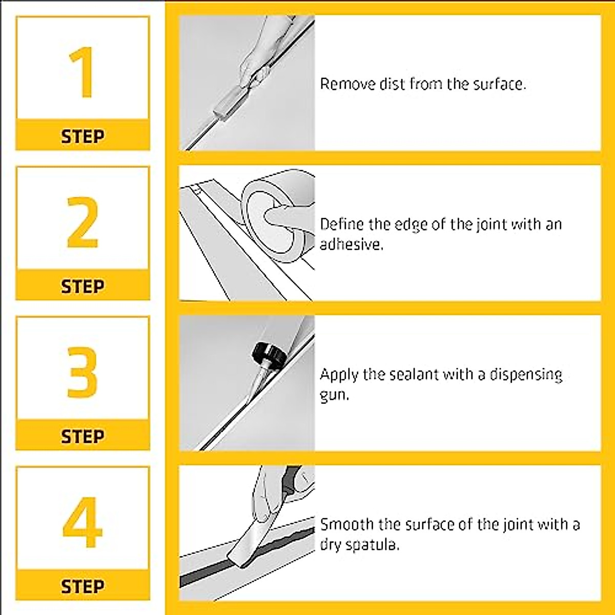 Sika - Sikaflex - Limestone - Construction sealant - All-purpose polyurethane sealant - For all types of joints 1/2" or smaller - 10.1 fl oz