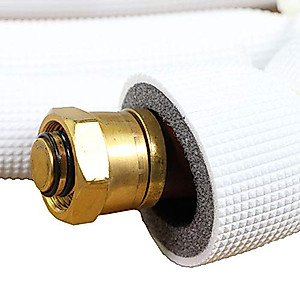 Klimaire DIY 12,000 BTU 20 SEER Mini Split Heat Pump Air Conditioner w/ 25-ft Pre-Charged Installation Kit - 115V