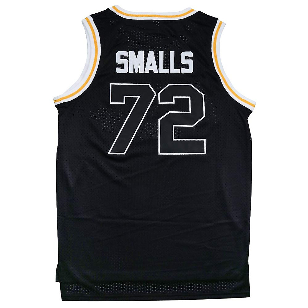 Micjersey BadBoy #72 Smalls Basketball Jersey, 90S Hip Hop Clothing for Party S-XXXL (Black, XXL)