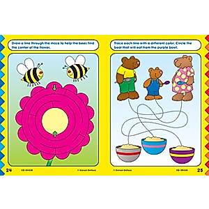 Carson Dellosa | Mazes Activity Workbook | Preschool–1st Grade, 64pgs (Home Workbooks)