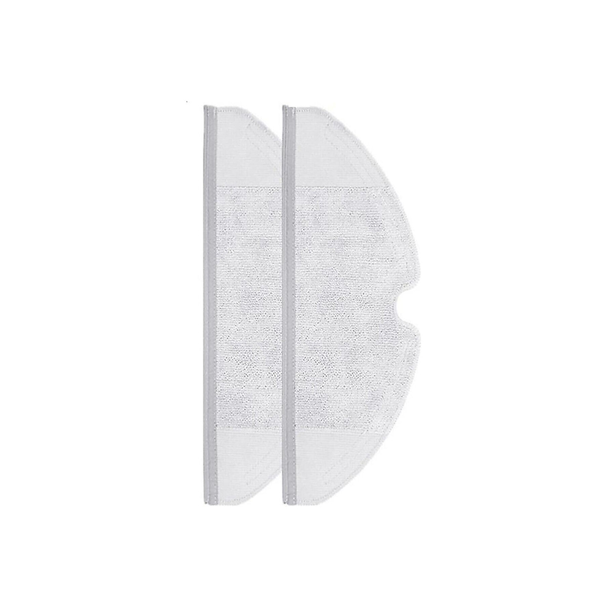 ibrush Mop Cloth for Roborock S5 Max Pack of 2, Roborock S5 Max S50 S55 S6 S6 Maxv S6 Pure Compatible Mop Cloth, Washable Roborock Compatible Mop Clothes