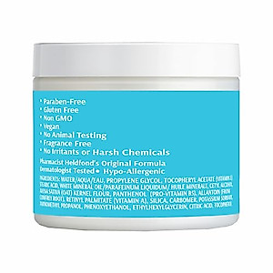 eb5 Intense Moisture Anti Aging Moisturizer Face and Neck Cream- Tone & Tighten Skin with Retinol, Fade Fine Lines and Wrinkles with Vitamin E, A and B5-4oz