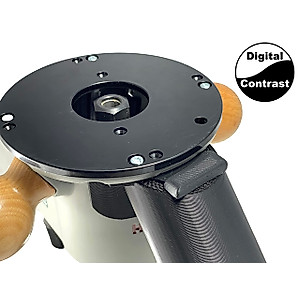 DigitalContrast Dust Port, fits Bosch 1617EVS Fixed Base RA1161 Router, to 2.5" flex hose