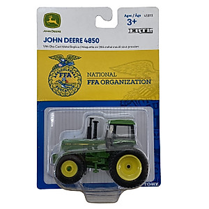 John Deere 1/64 Scale 4850 Tractor with FFA Logo