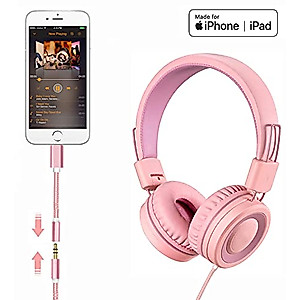 Wahbite 3 in 1 Nylon Braided Aux Cord Adapter Combined Sets for iPhone 12 11 Xs Max XR X 8 7 6 5 to Car/Home Stereo/Speaker/Headphone, Lightning to 3.5mm Audio Jack Adapter + 3.5mm Auxiliary Cable