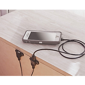 Signature Design by Ashley Paxberry Boho 2 Drawer Nightstand with 2 Slim-Profile USB Charging Ports, 29.21" Tall, Whitewash