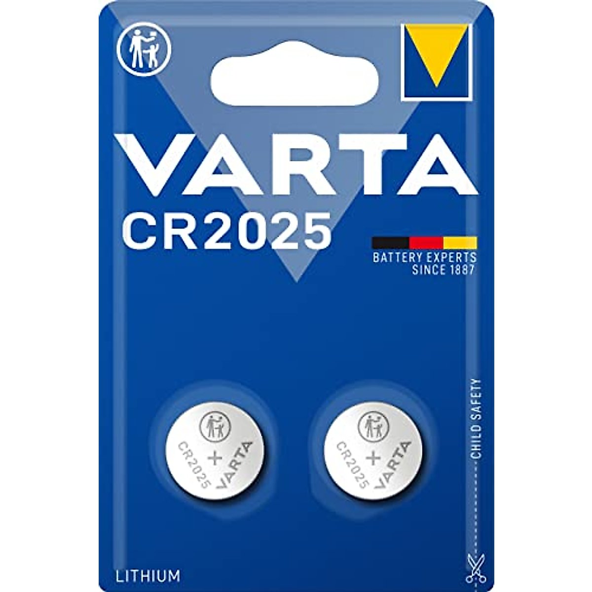 Varta CR2025 2er Blister Verpackung