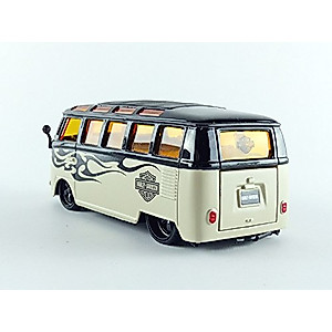 Maisto Harley-Davidson Volkswagen Samba Van Diecast Vehicle (1:25 Scale)