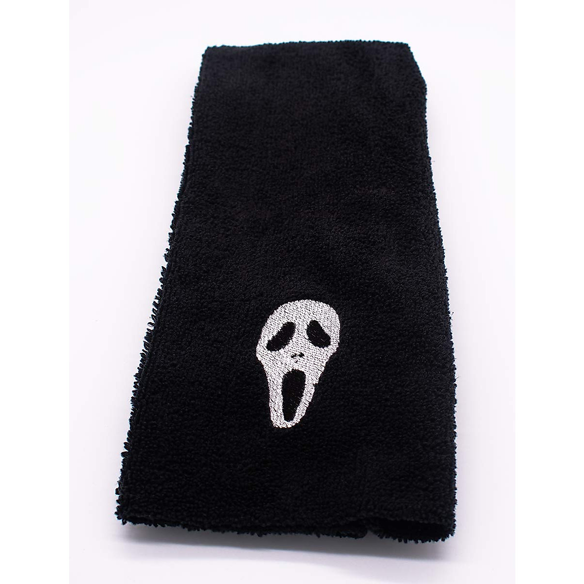 Embroidered Ghostface Hand Towel - Plush and Absorbent