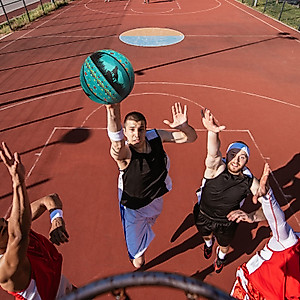 Nu Trendz Indoor-Outdoor Basketball 29.5", Composite Leather Basketball Size 7 Adult, Training Ball Team Basketball for Men and Women