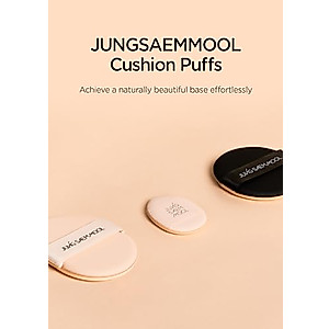 JUNG SAEM MOOL Cushion Puff Natural Cover Puff for Smooth Fitting with The Round Shape 2.1 Inch