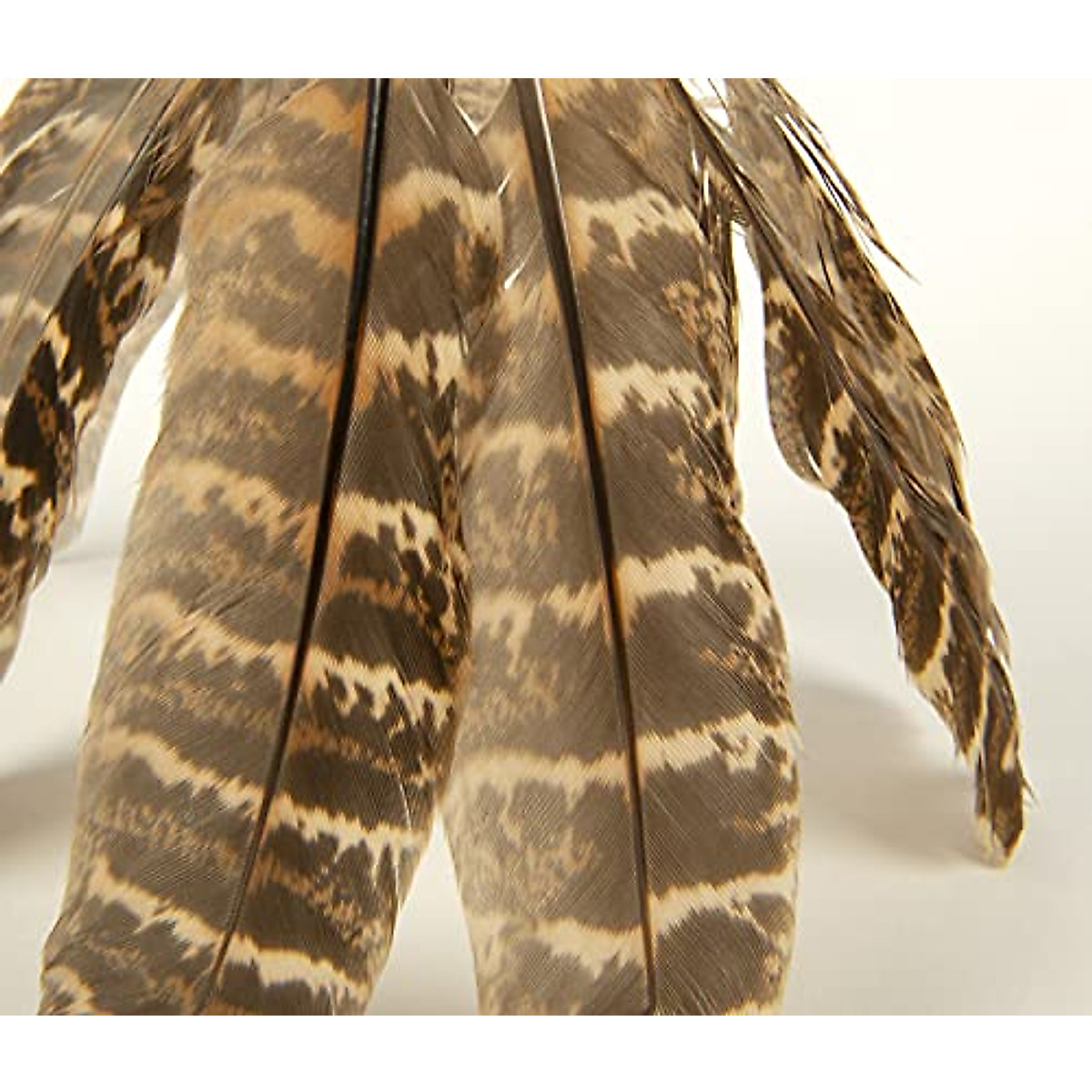 SmartyKat Toss-A-Fox Feather Toss & Chase Cat Toy, Randomly Selected Color - Brown OR White, One Size