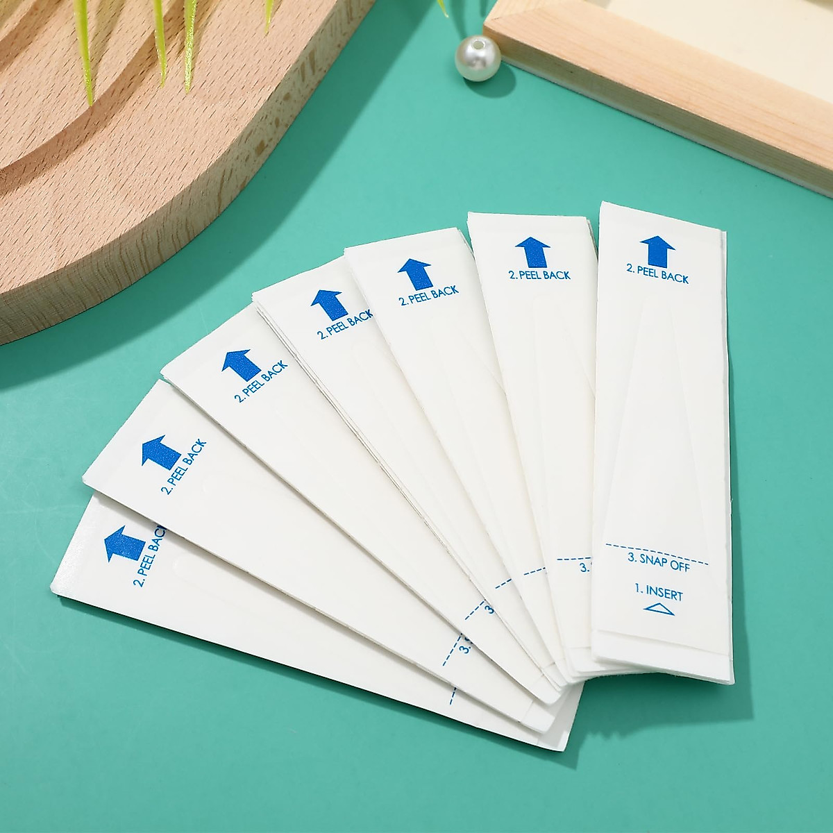 200Pcs Disposable Probe Covers,Thermometers Sleeves Covers Digital Thermometers Probe Covers for Oral Armpit Rectal Electric