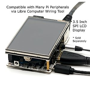 Libre Computer Le Potato Mini Single Board Computer with USB WiFi 4 and Heatsink (2GB WiFi 4, Libre Blue)
