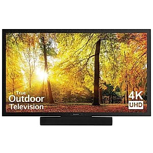 SunBrite SE 43-inch Partial Sun Outdoor TV | 4K Ultra HD LED Weatherproof Television - includes Speaker bar (SB-SE-43-4K-BL)