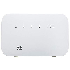 Huawei B612s-51d Home Router GSM Unlocked 4G LTE CPE 300 Mbps Mobile Wi-Fi + 4 RJ45 (4G LTE in USA Latin & Caribbean Bands) Up to 32 Users