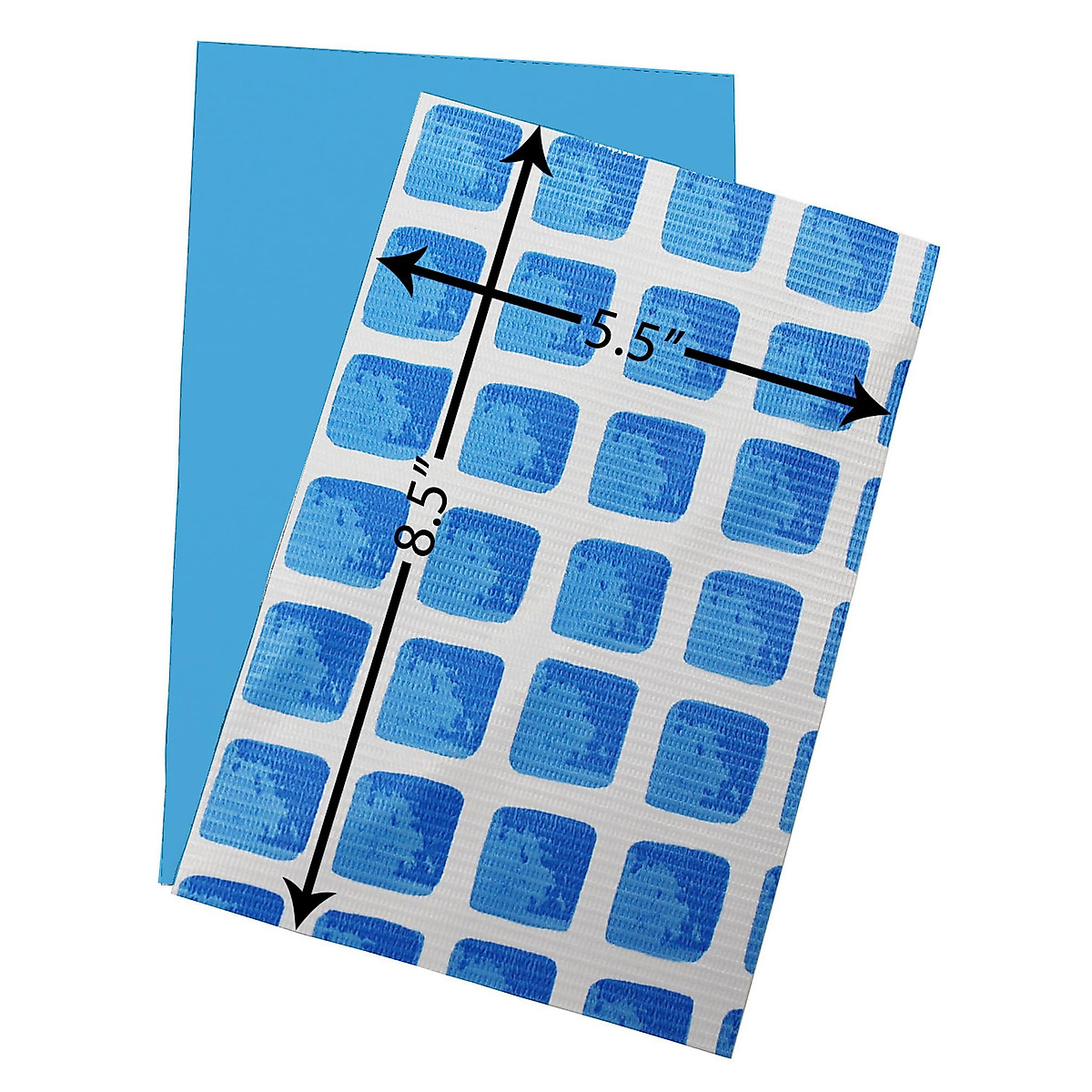 Pool Above Repair kit for Above-Ground Swimming Pool Liner | Vinyl Repair Patch for Inflatable Swimming Pool | Heavy Duty 5.5 inch x 8.5 inch Pool Patch Repair kit