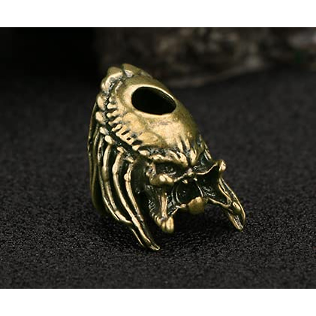 2pc Iron-Blooded Orphans Brass Bead Keychain Pendant Copper Paracord Bracelet Accessories EDC DIY Paracord Bead Paracord Accessories