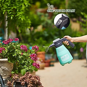 Electric Sprayer, 0.52 Gallon Handheld Battery Power Sprayer in Garden and Lawn,for Mist Plants, Home Cleaning
