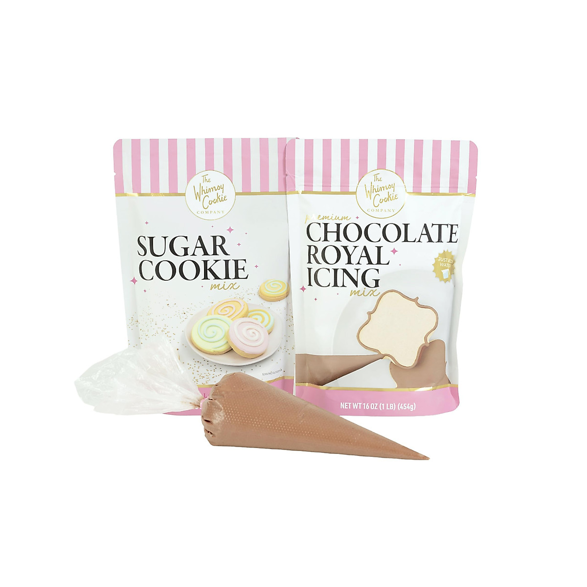 Whimsy Cookie Company PREMIUM White Royal Icing Mix, 16 oz