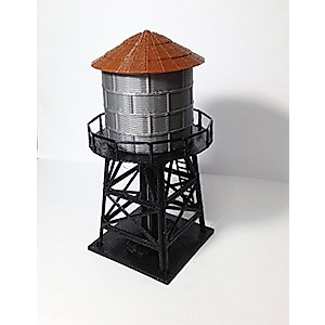 Outland Models Train Railway Layout Trackside Water Tower HO Scale 1:87