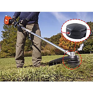 SRM 225 Trimmer Head for Echo Speed-Feed 400 Bump Trimmer Head Wear Cap Spool Cover and Trimmer Head Spring Replace SRM210 SRM210SB SRM211 SRM211SB SRM225SB SRM260SB String Trimmer (Updated)
