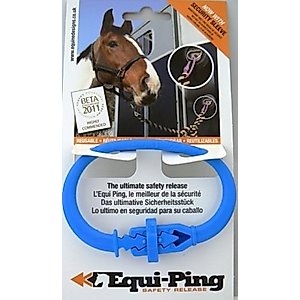 Equi-Ping - Safety Release Horse Tether - Blue