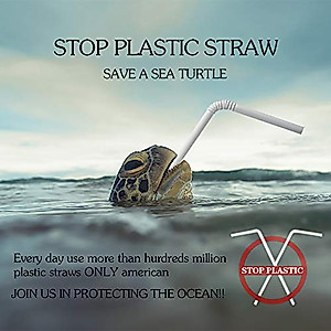 12Pcs Reusable Silicone Straws - Regular Size 6“ for Toddlers + Storage Pouch