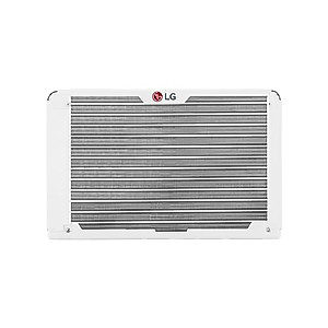 LG LW6024RSMX Window Air Conditioner, Wi-Fi Enabled w/Remote, for Small Room (260 Sq.Ft.), Quiet Operation, 115V, 6,000 BTU, White