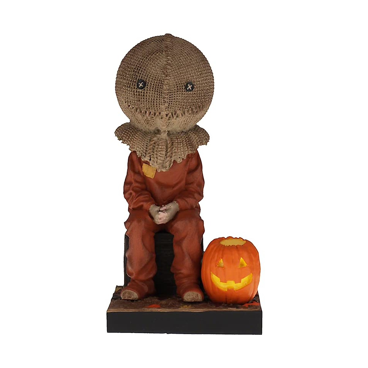Royal Bobbles Trick 'R Treat Sam Sitting Collectible Bobblehead Statue