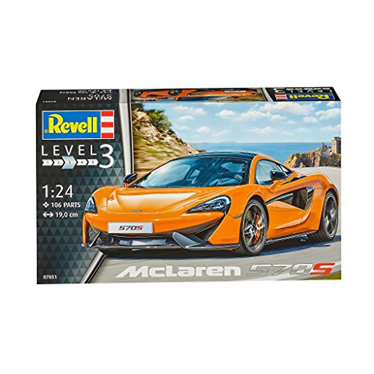 Revell of Germany 07051 McLaren 570S,Black