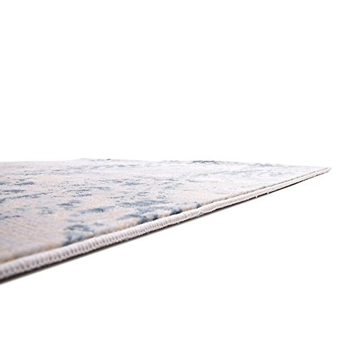 Unique Loom Paris Collection Pastel Tones Traditional Distressed Blue Runner Rug (2' 7 x 10' 0)