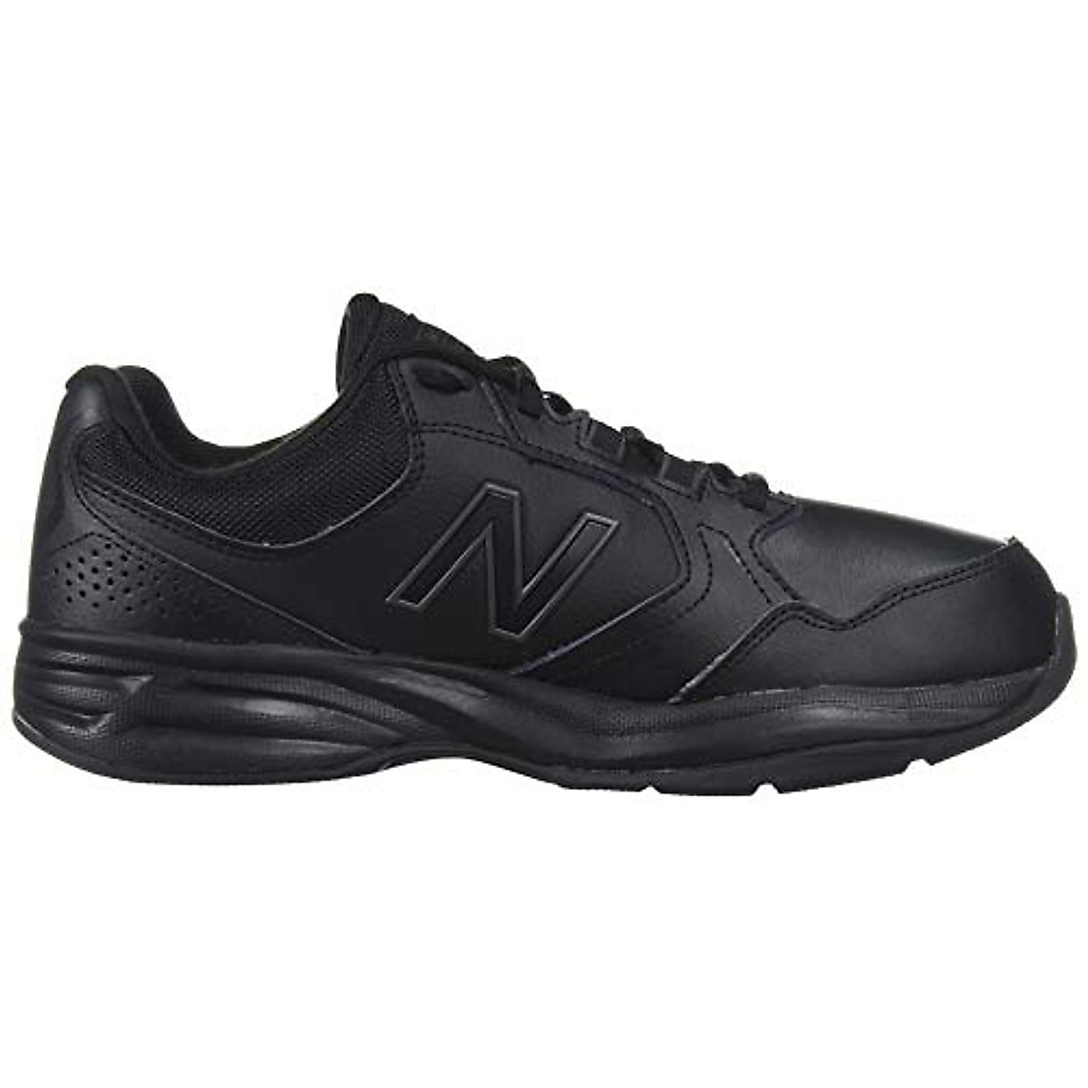 New Balance Men's 411 V1 Training Shoe, Black/Black, 11 Wide