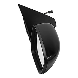 Kool Vue Passenger Side Power Heated Mirror for Dodge Dart 2016 With Signal Light, Blind Spot Monitor & Puddle Lamp Paintable