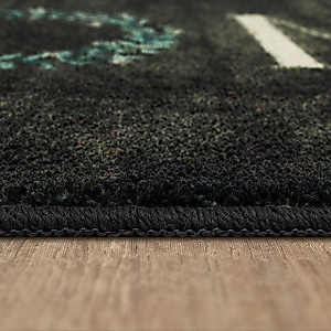 Mohawk Home Christmas Home Wreath Holiday Mat Set: 1' 6" x 2' 6", 2' x 3' 4", 2' 6" x 4' 2" Rug - Perfect for Kitchen, Entryway, Laundry Room