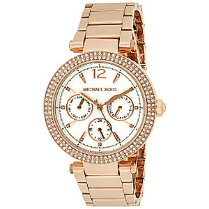 Michael Kors Women's Parker Rose Gold Tone Stainless Steel Watch MK5781
