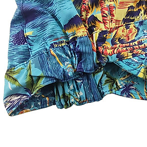 AllyProtect Fashion Cotton Colorful Welder Cap hat for Welding Wood Garden Working Absorb Sweat and Breathe (Beach Coconut Tree)