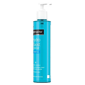 Neutrogena Hydro Boost Lightweight Hydrating Facial Cleansing Gel, Gentle Face Wash & Makeup Remover with Hyaluronic Acid, Hypoallergenic & Non Comedogenic, 6 oz