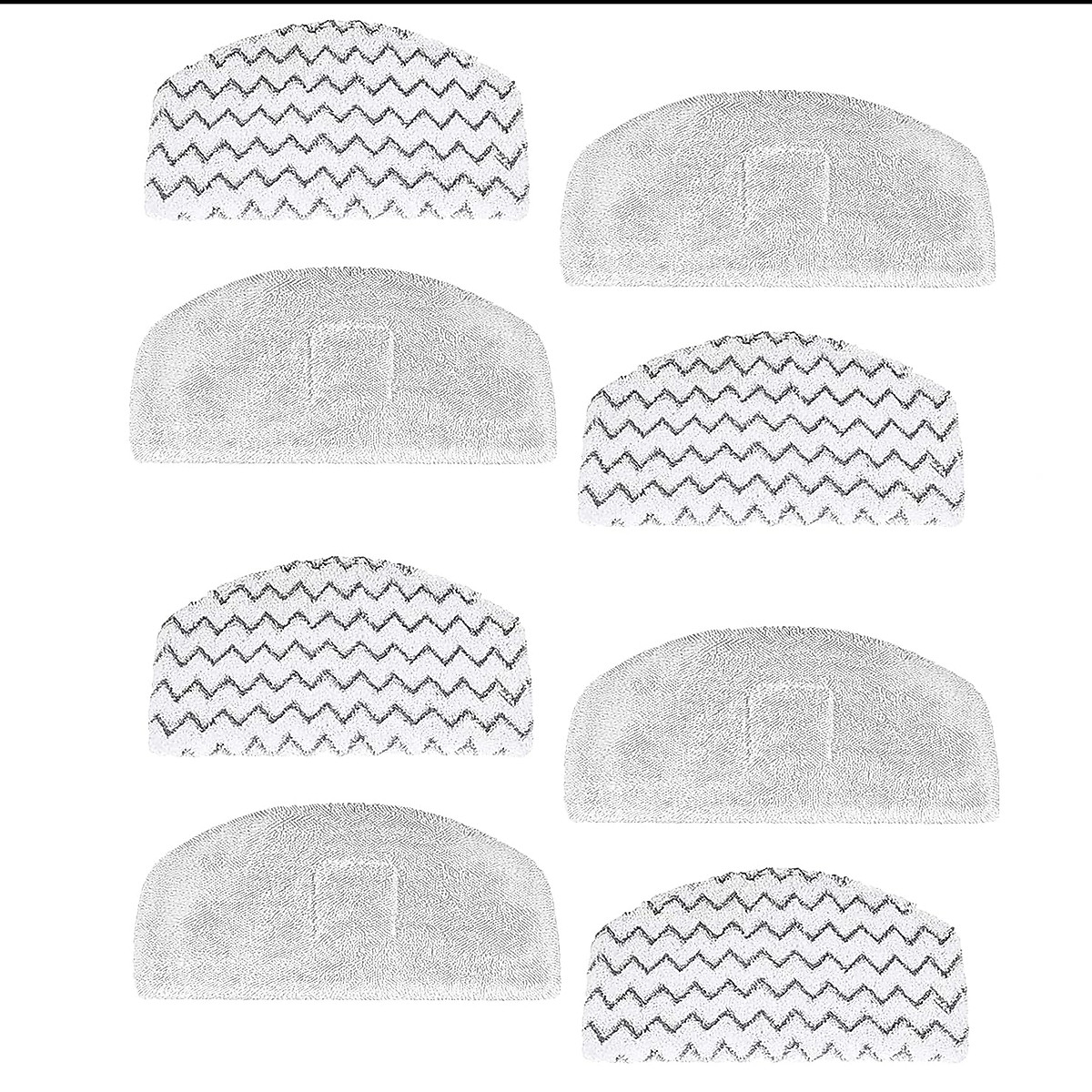 8 Pack Steam Mop Reusable Replacement Pads for Bissell Powerfresh Steam Mop 1940 1806 1544 2075 2685A 2181 2814 Series, Model 19402 19404 19408 19409 1940A 1940F 1940Q 1940T 1940W B0006 B0017 2075A