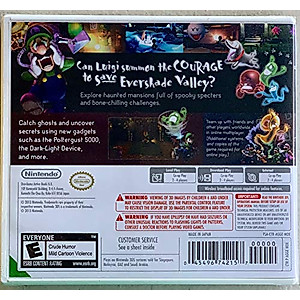 3DS Luigi's Mansion: Dark Moon - World Edition