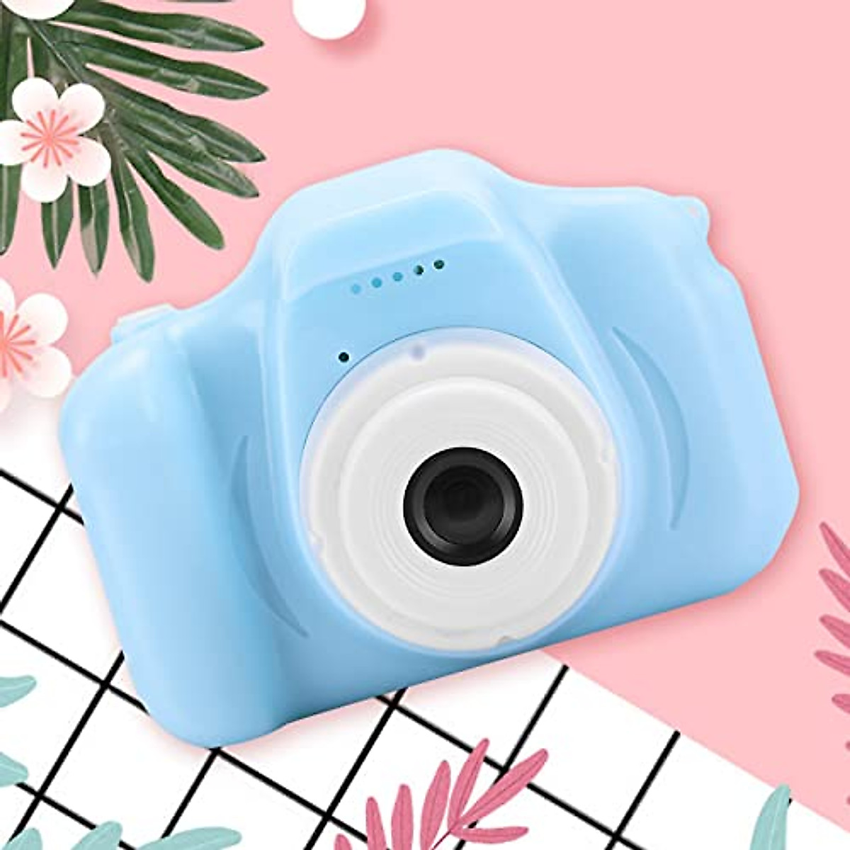 Little Camera Toys for Kids,2in IPS Toddler Video Recorder, 1080P HD Digital Camera, Mini Rechargeable Electronic Camera,Birthday Gift Toy for 3 4 5 6 7 8 Children (Blue)