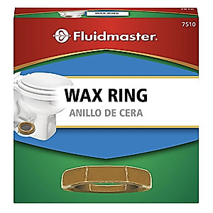 Fluidmaster 7510 Standard Wax Toilet Bowl Ring for 3-Inch and 4-Inch Waste Lines