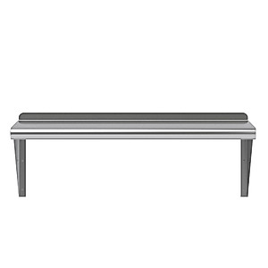 12" X 30" Stainless Steel Wall Shelf | NSF Certified Metal Shelving