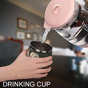 WYUSPGK 304 Stainless Steel Insulated Cup, Wildlife Animal Owl Print Smooth Rim, Durable & Reusable - Perfect for Office, Home, And Travel