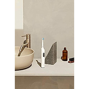 Jordan* ® | Clean Smile Electric Toothbrush for Adults | Rechargeable Toothbrush Electric with Quick Charge, Long-Lasting Battery, Pressure Sensor, 2 Speed Modes | Includes Travel Case | Black Color